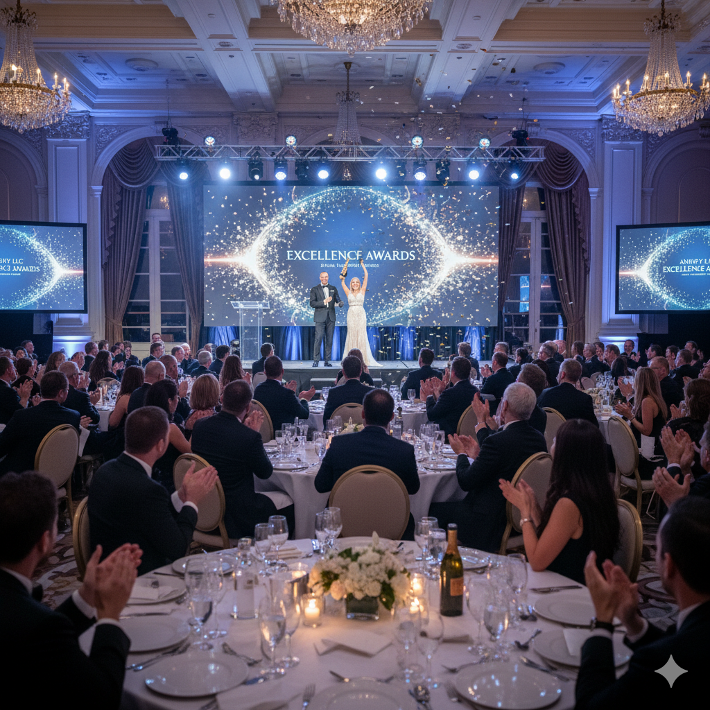 Award Ceremony Event Services For Corporates | Elevey UAE